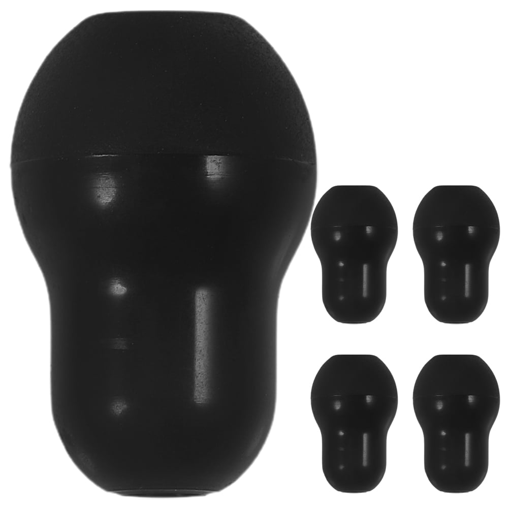 UPKOCH SoftSealing Silicone Ear Tips for Stethoscope Black Replacement ...