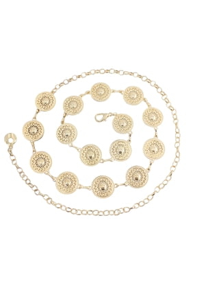 Women's Gold Chain Belts