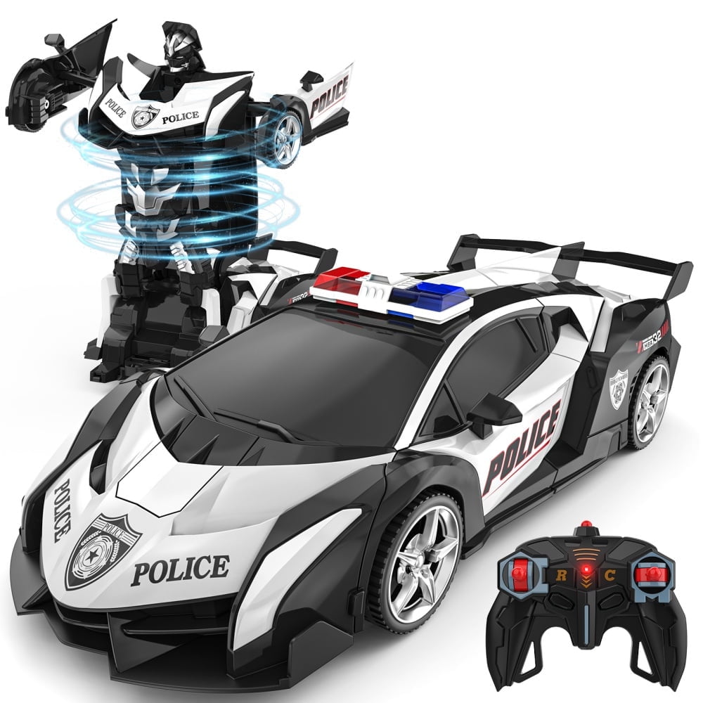 Wupuaait 2.4Ghz Transform Rc Cars 1:18 Scale Remote Control Car ...