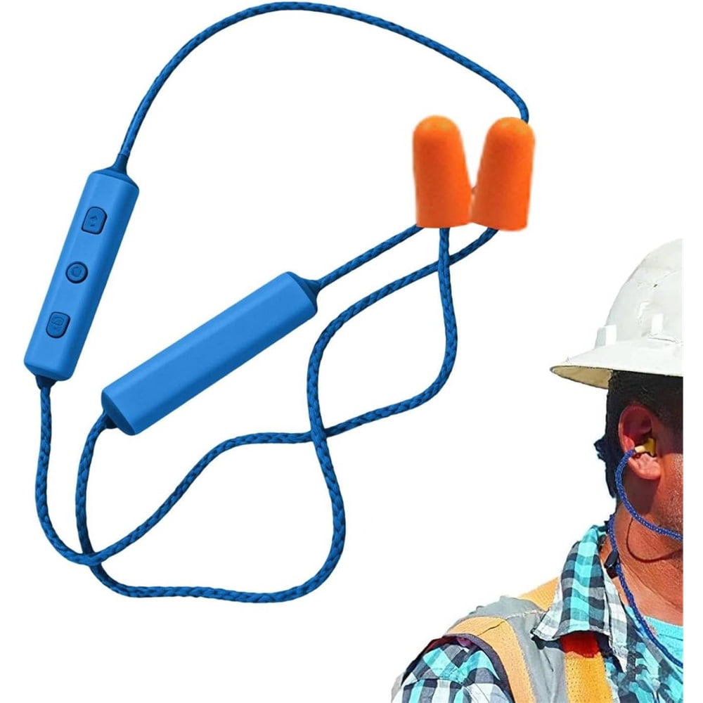 Wuqi Neckband Bluetooth Work Headphones, IPX5 Water Proof, Noise ...