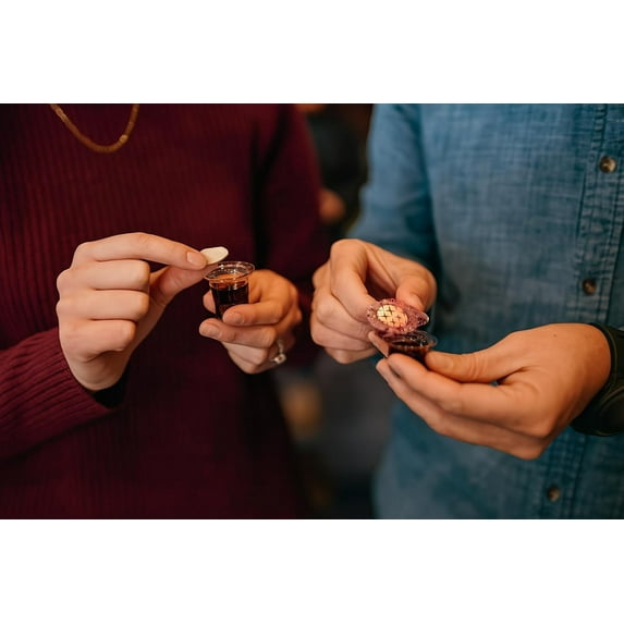 Wuquan-Prefilled Communion Cups and Wafer Set for Holy Eucharist ...