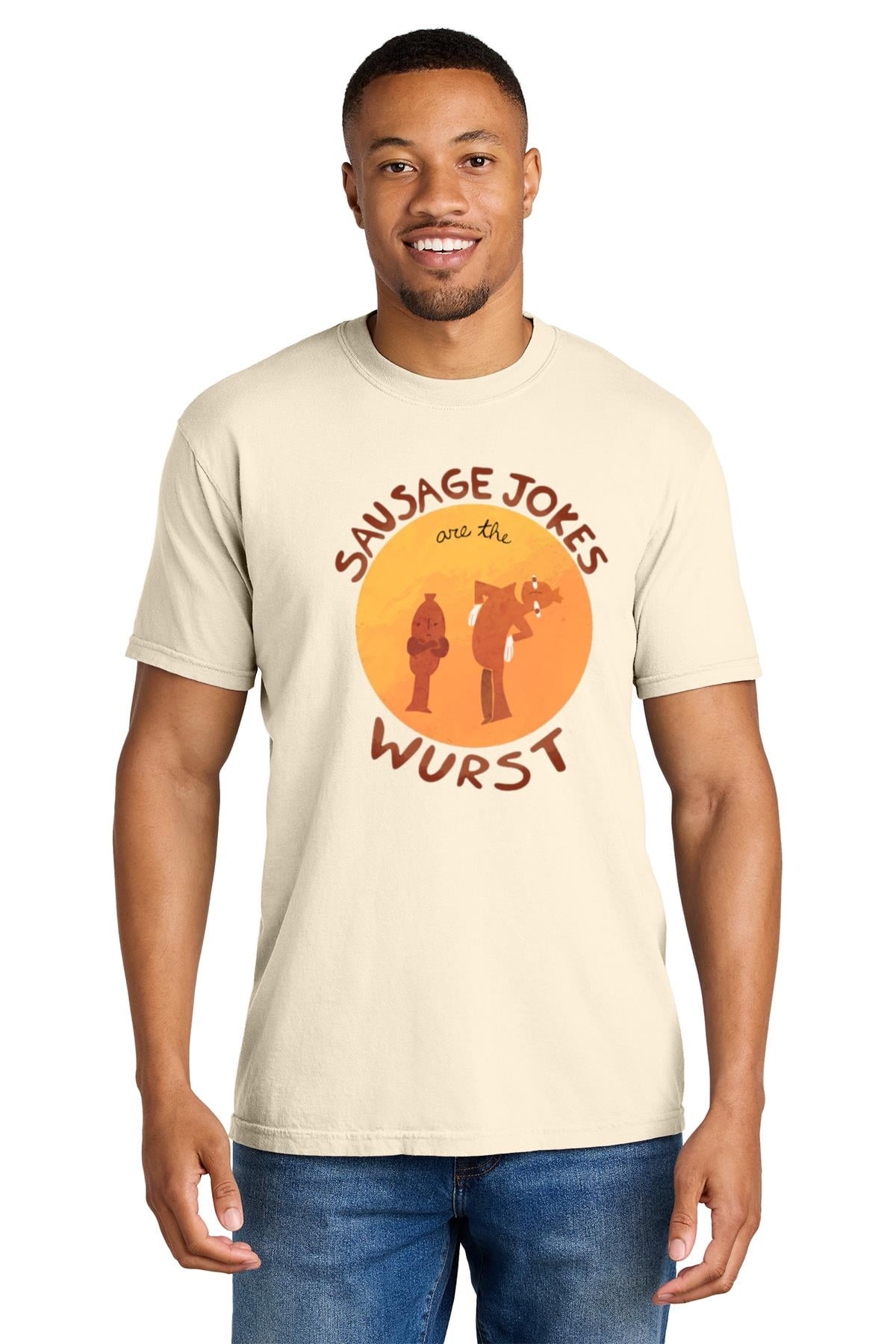 Wurst Joke Sausage Humor Graphic Meat Pun Fans Bratwurst Hot Dog German ...
