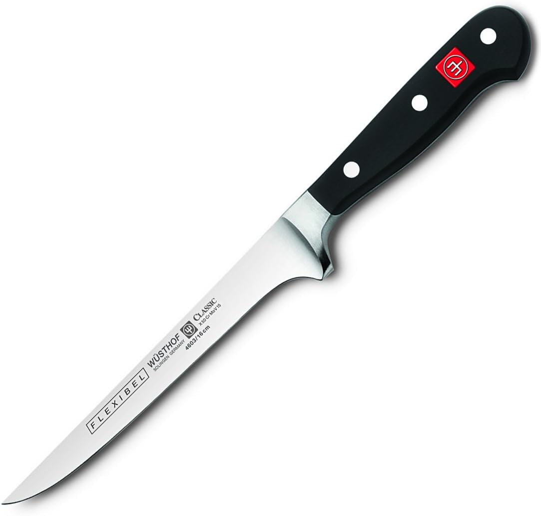 Wusthof 4603 Boning Knife, 6 Inch, Black - Walmart.com