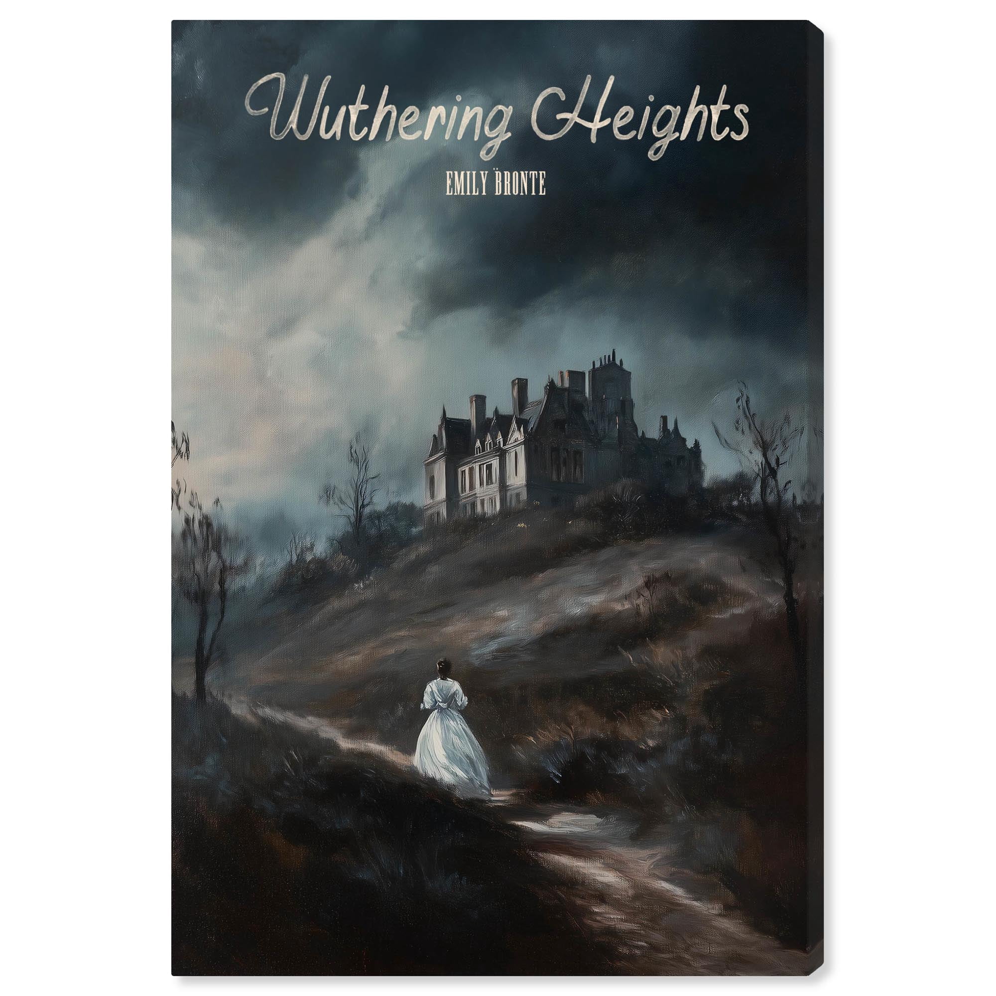 Wuthering Heights Cover Canvas Famous Books Posters by Art Remedy ...