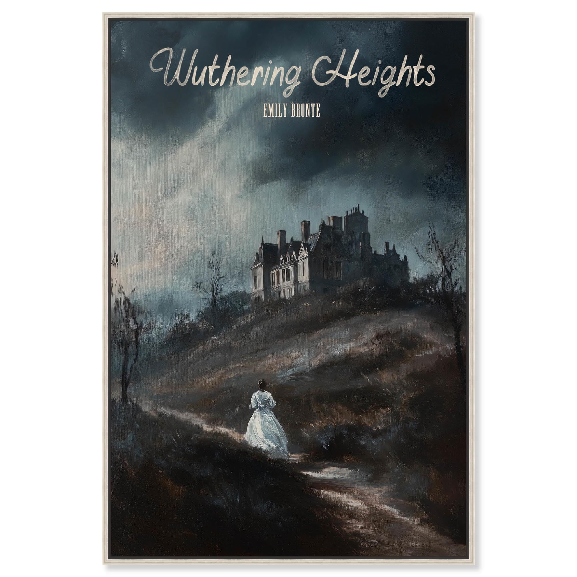 Wuthering Heights Cover Canvas Famous Books Posters by Art Remedy ...