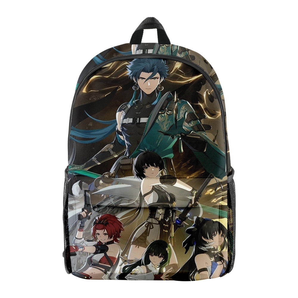 Wuthering Waves Backpack Game 3D Daypack Casual Travel Bag Women Men ...