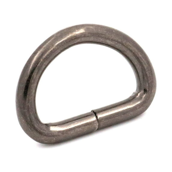 Wuuycoky Metal D-Rings Buckle, 0.6 inch Non-Welded for Webbing Sewing ...