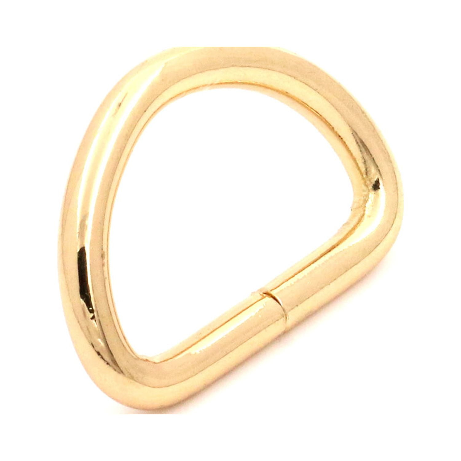 Wuuycoky Metal D-Rings Buckle, 0.8 inch Non-Welded for Webbing Sewing ...