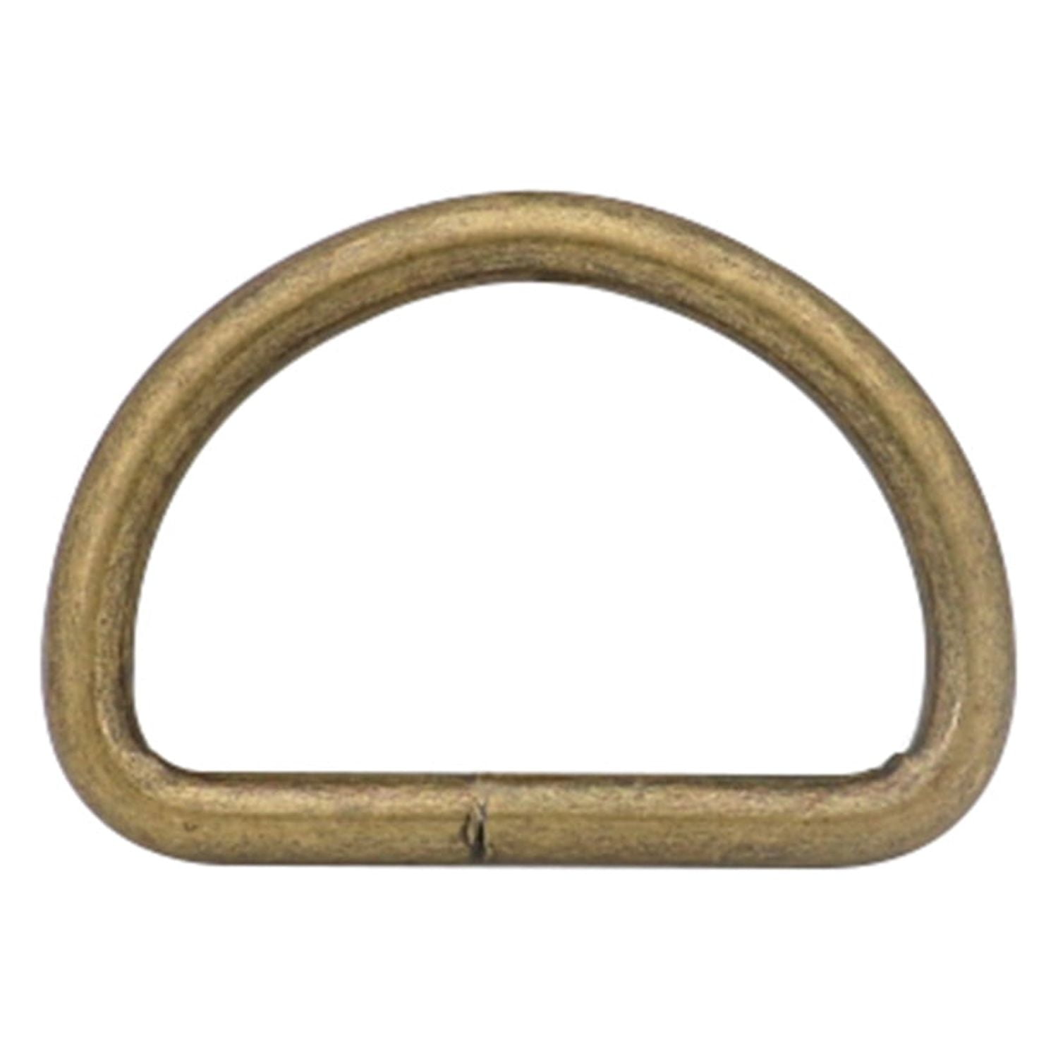 Wuuycoky Metal D-Rings Buckle, 1.25 inch Non-Welded for Webbing Sewing ...