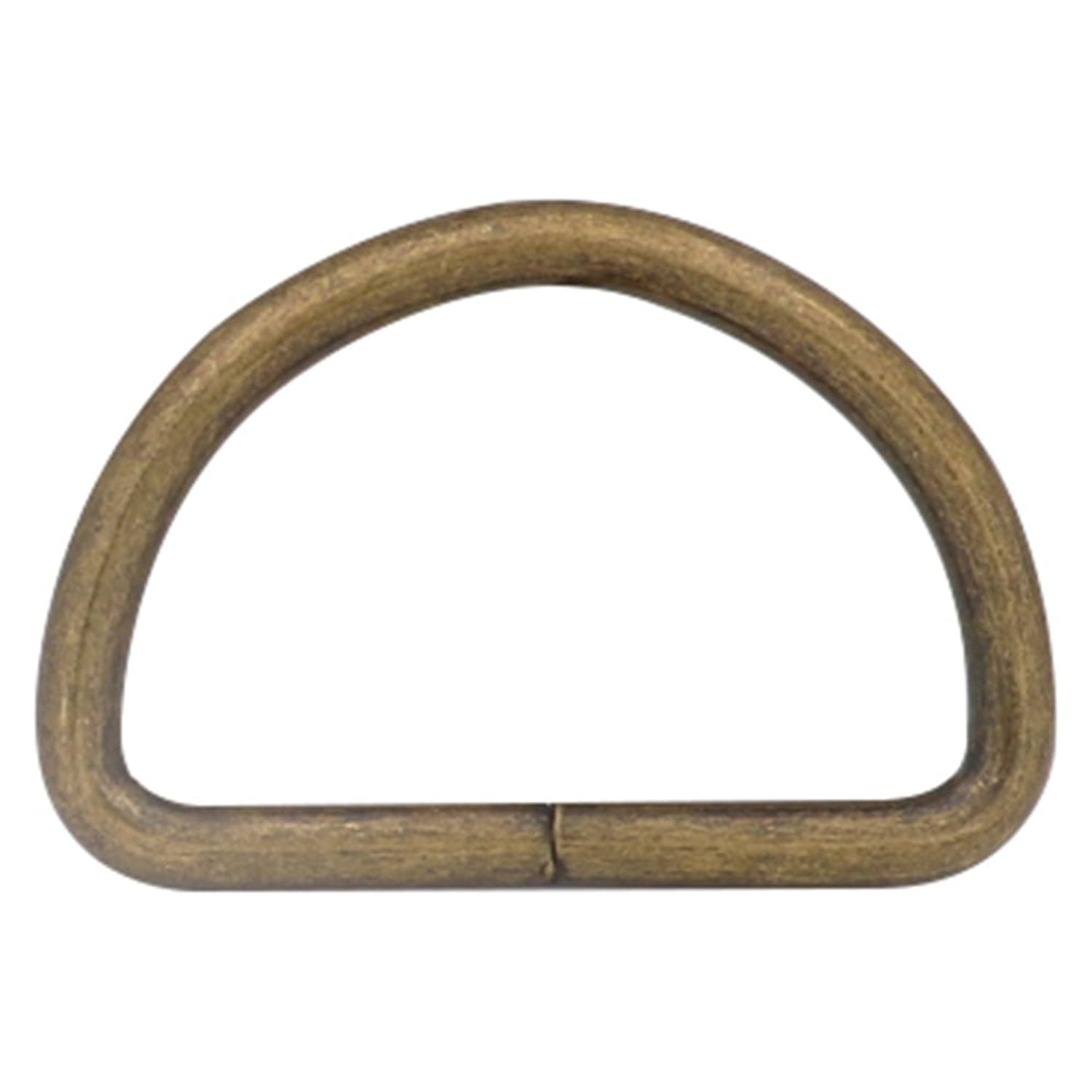 Wuuycoky Metal D-Rings Buckle, 1.5 inch Non-Welded for Webbing Sewing ...