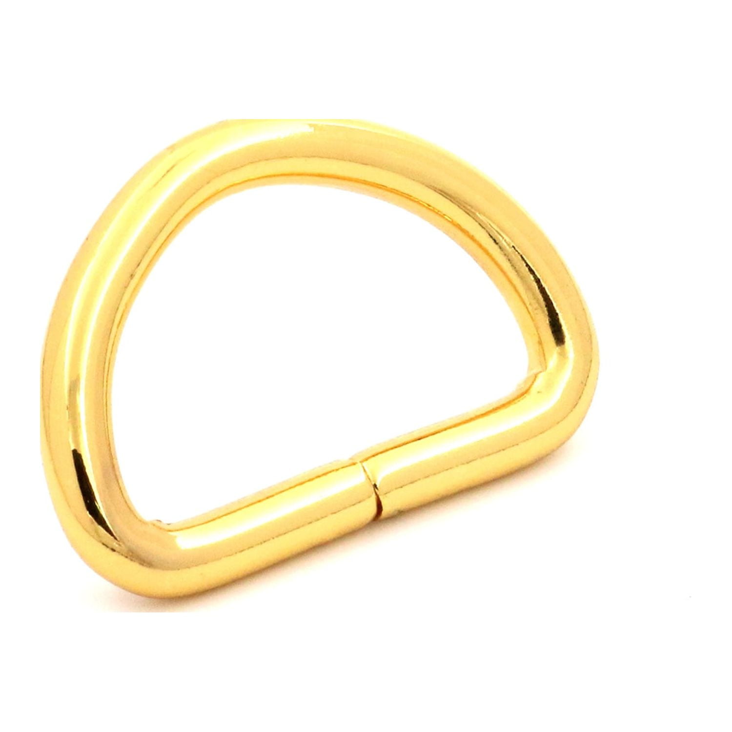 Wuuycoky Metal D-Rings Buckle, 1 inch Non-Welded for Webbing Sewing DIY ...