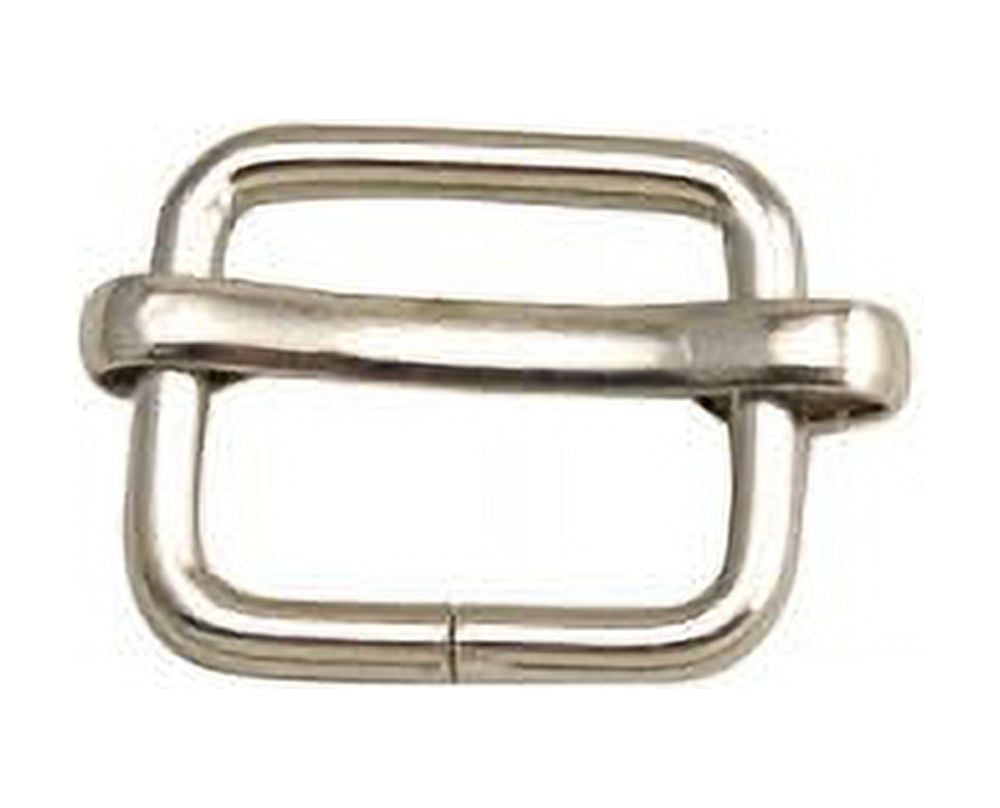 Wuuycoky Silvery 0.5" Inner Length Metal Sliding Bar Tri-Glides Wire ...