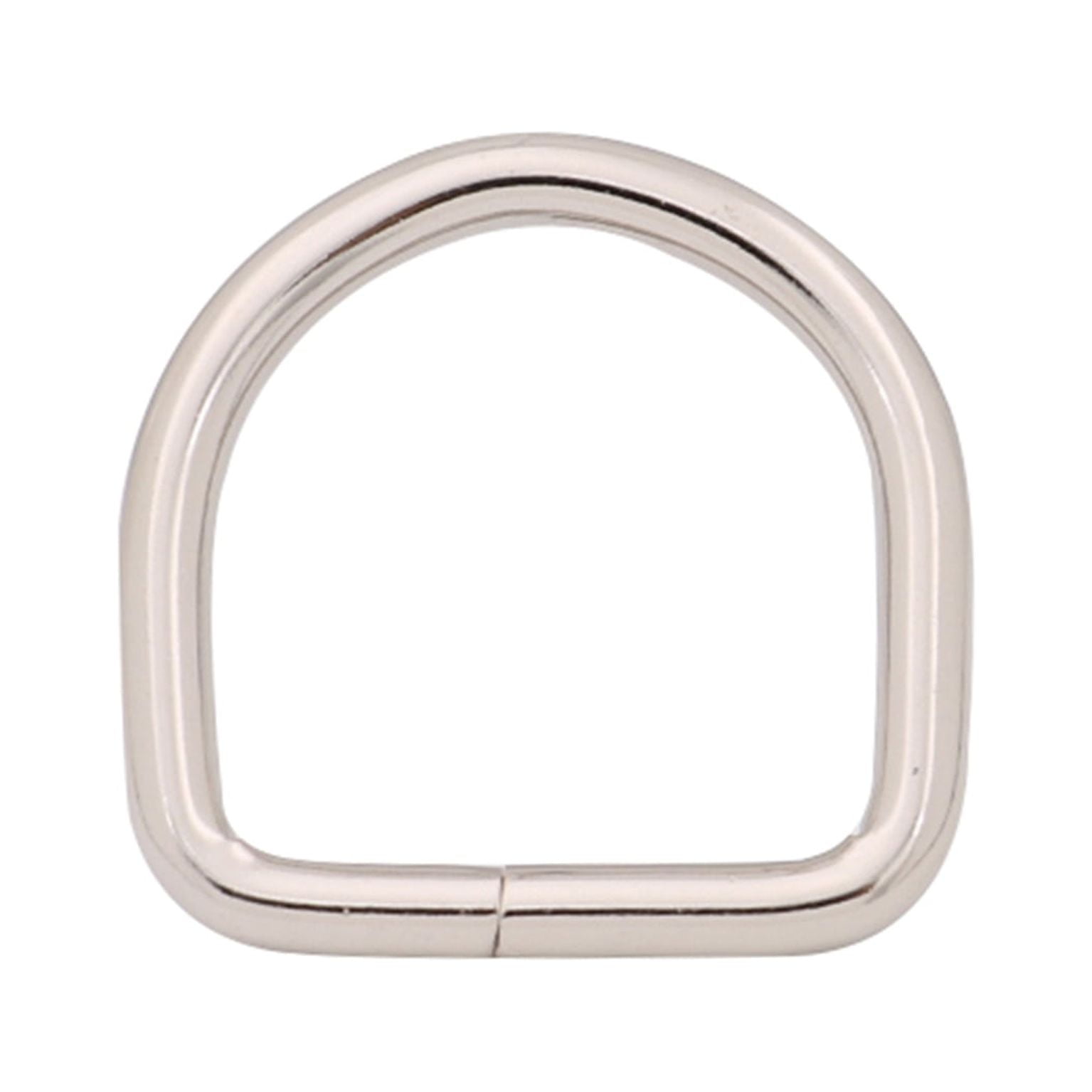 Wuuycoky Tall Metal D-Rings Buckle, 1 x 1 inch Non-Welded for Webbing ...