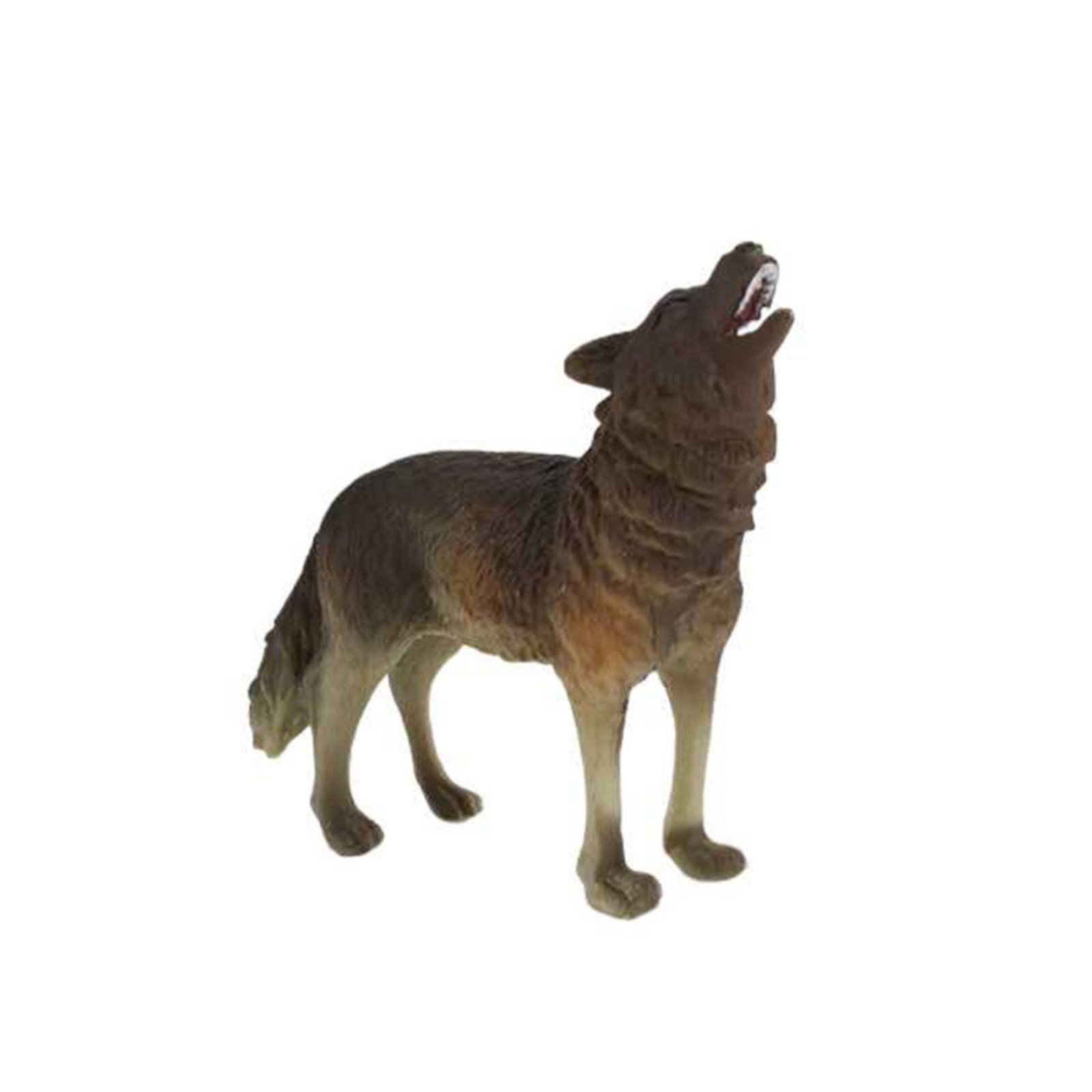 Wuvpotd Desktop Ornament,Wolf Figures Animal Wolf Toy Figurines Plastic ...