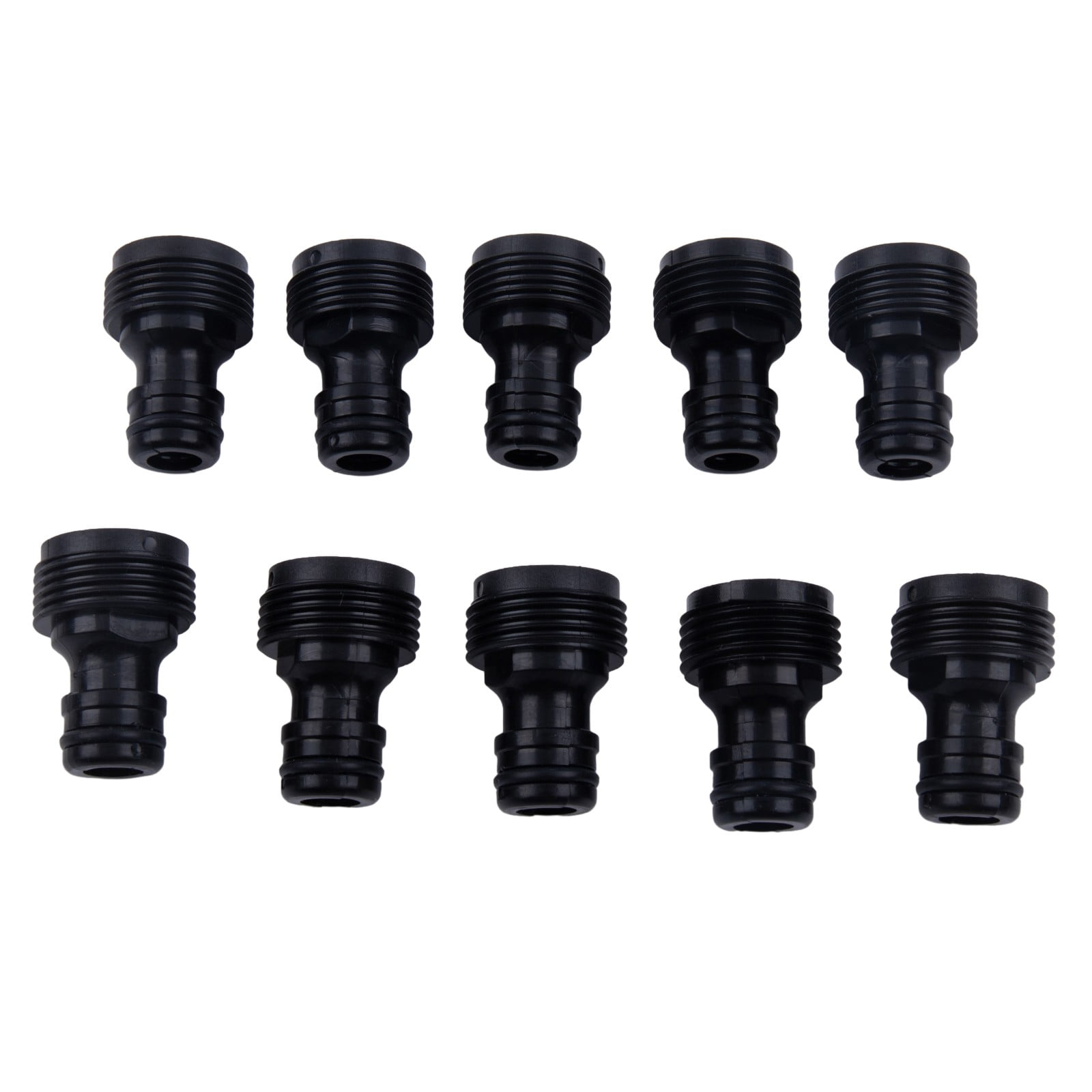Wuweikeji 10 Pack Plastic Garden Hose Quick Connect Fittings Male Hose ...