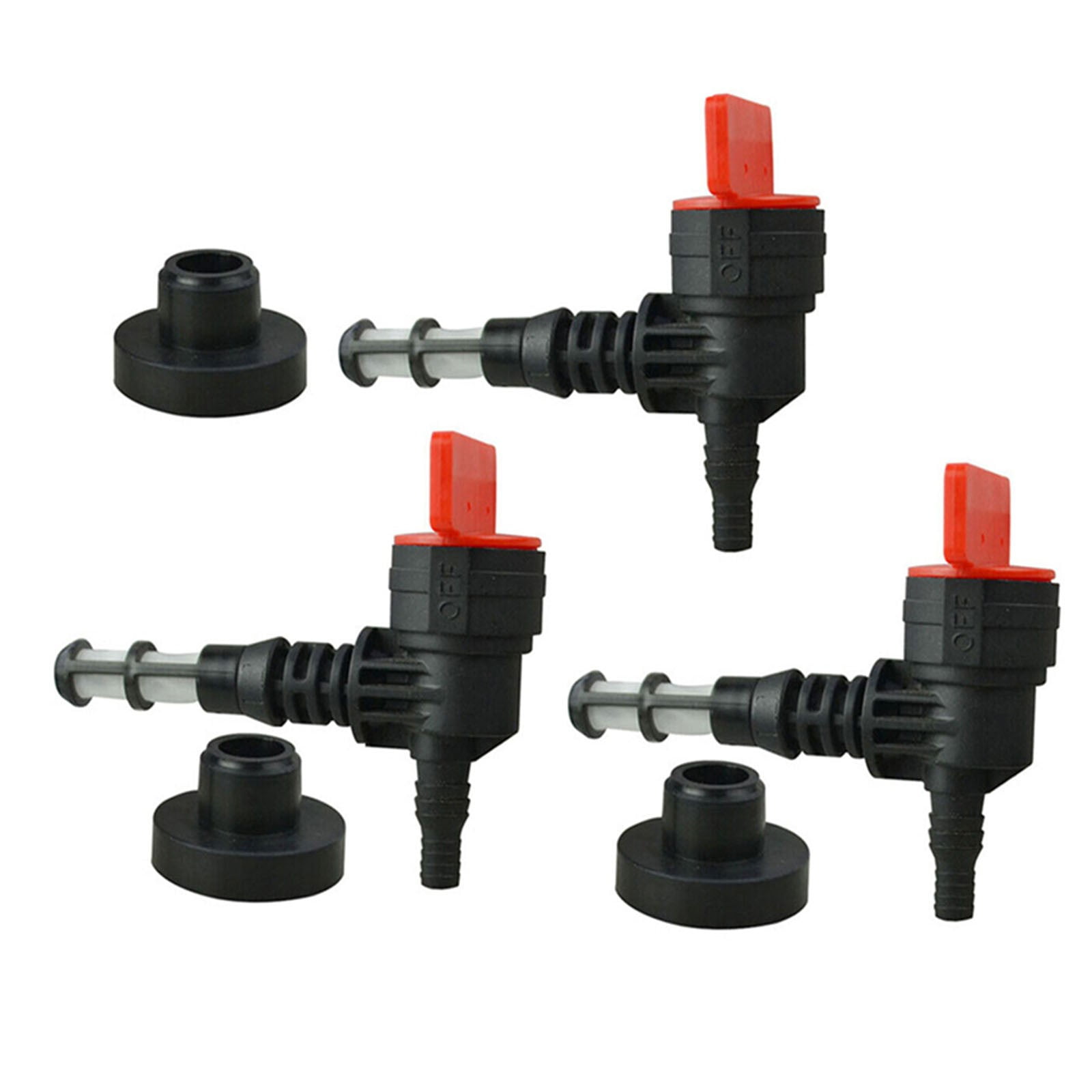 Wuweikeji 3 pack Generator Fuel Shut Off Valve Kit - 90° Valve with ...