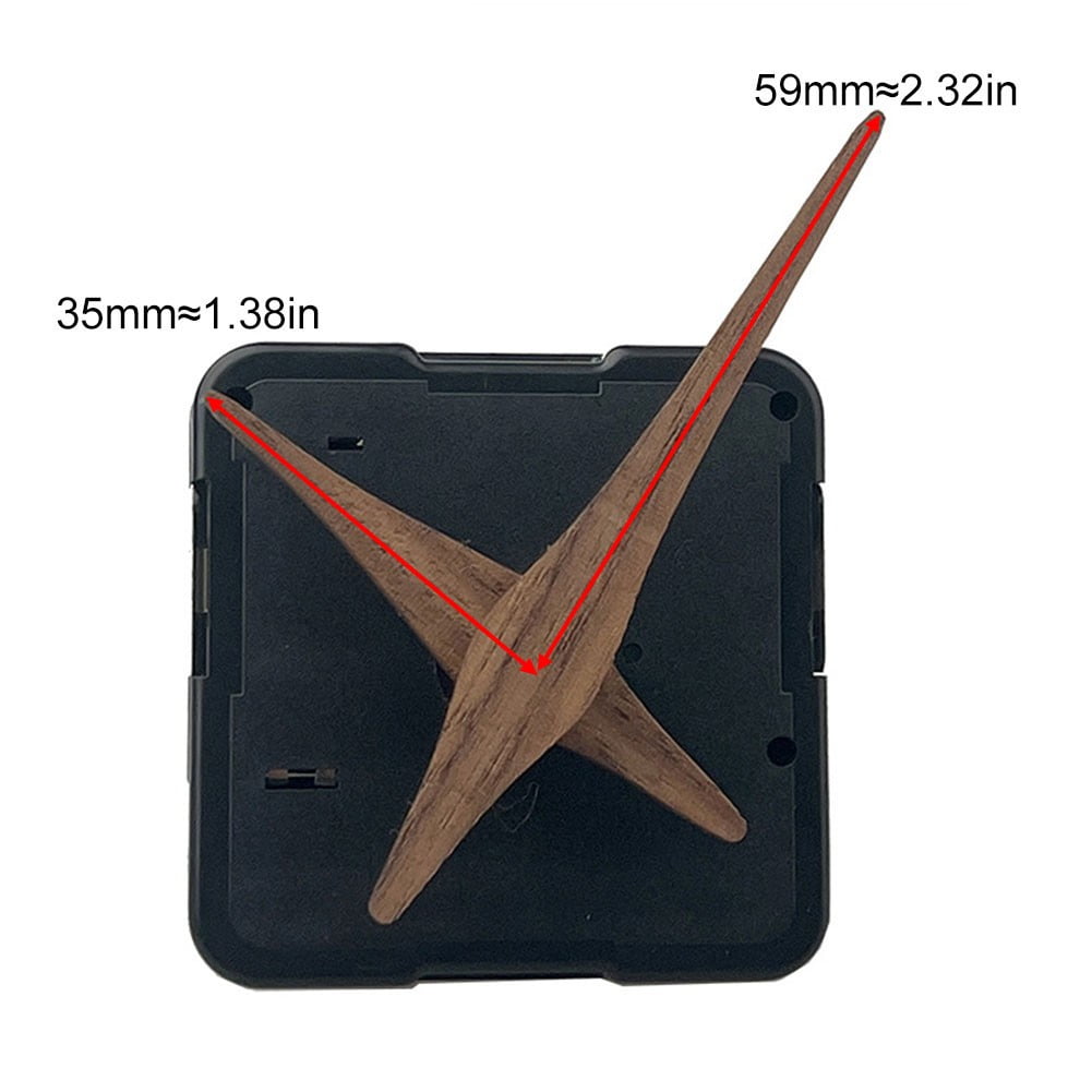 Wuweikeji Clock Movement Wooden Round Tip Pointer Repair Tool Parts Kit ...