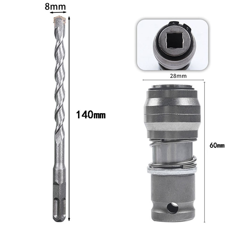 Wuweikeji Conversion Head Drilling Set Electric Wrench Conversion Head ...