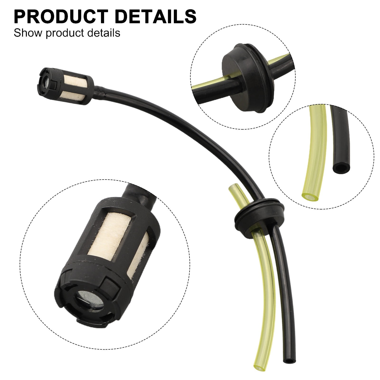 Wuweikeji Fuel Hose Pipe With Tank Filter Assembly and Grommet ...