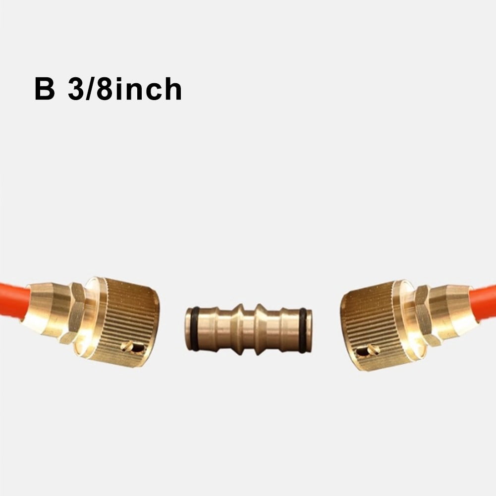 Wuweikeji Hose Break Repair Connector 1/4 3/8 1/2 3/4in Extended ...