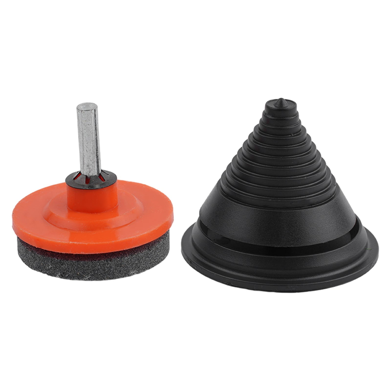 Wuweikeji Lawn Mower Blade Sharpener and Balancer Kit, Garden Yard Tool for Rotary Blades, 80 ...