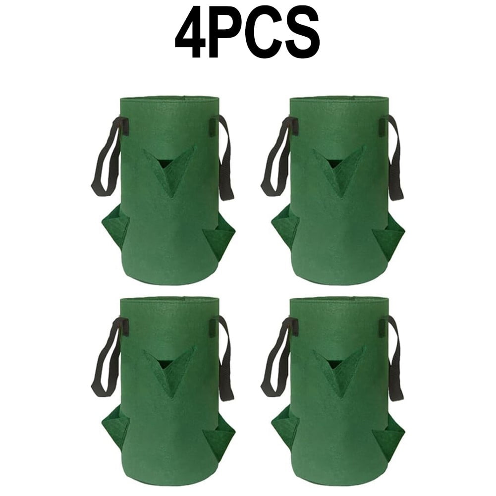 Wuweikeji Non-Woven Strawberry Planting Bag Multi-Mouth Garden ...