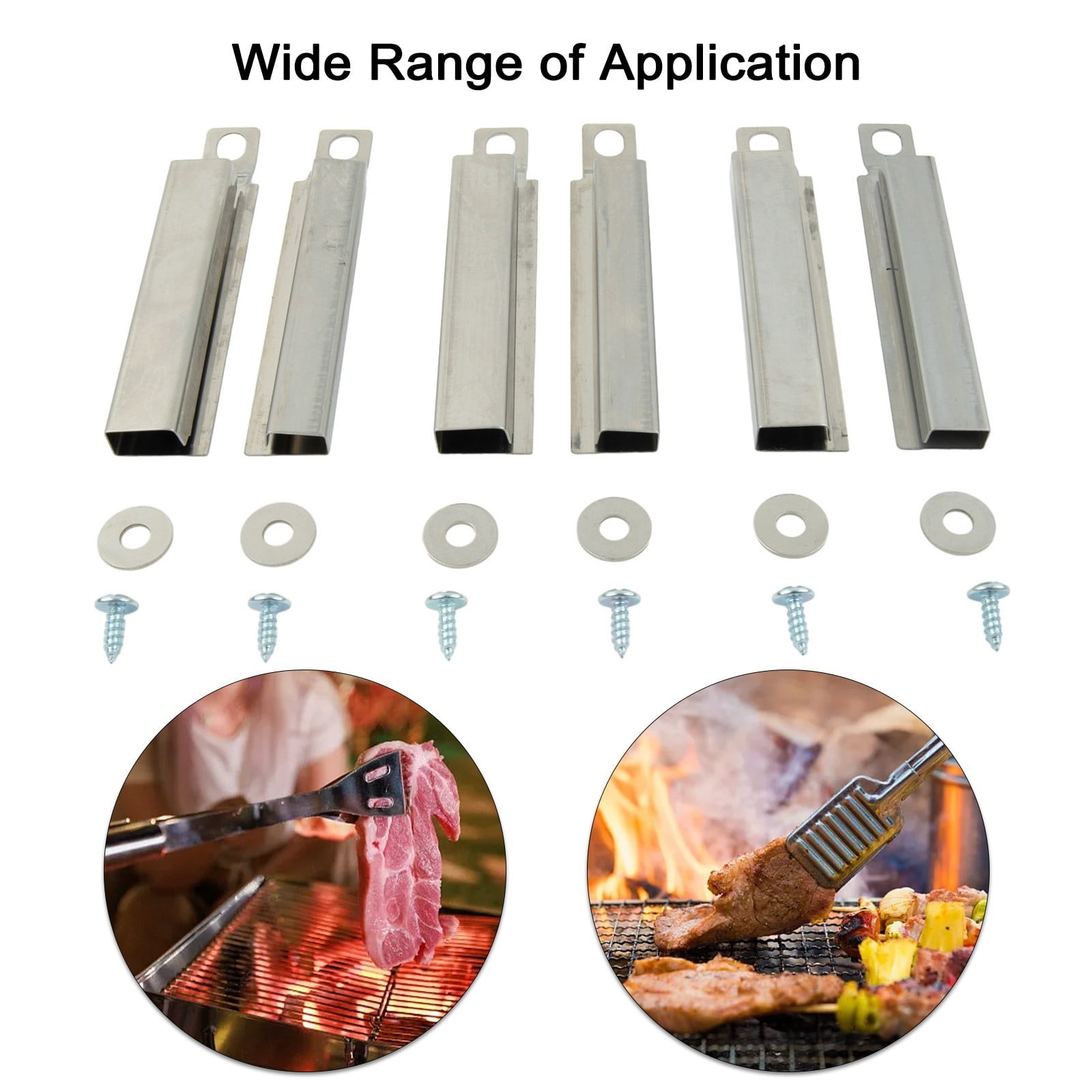 Wuweikeji Stainless Steel Crossover Tubes 3-Piece Adjustable, 5-9.5 ...