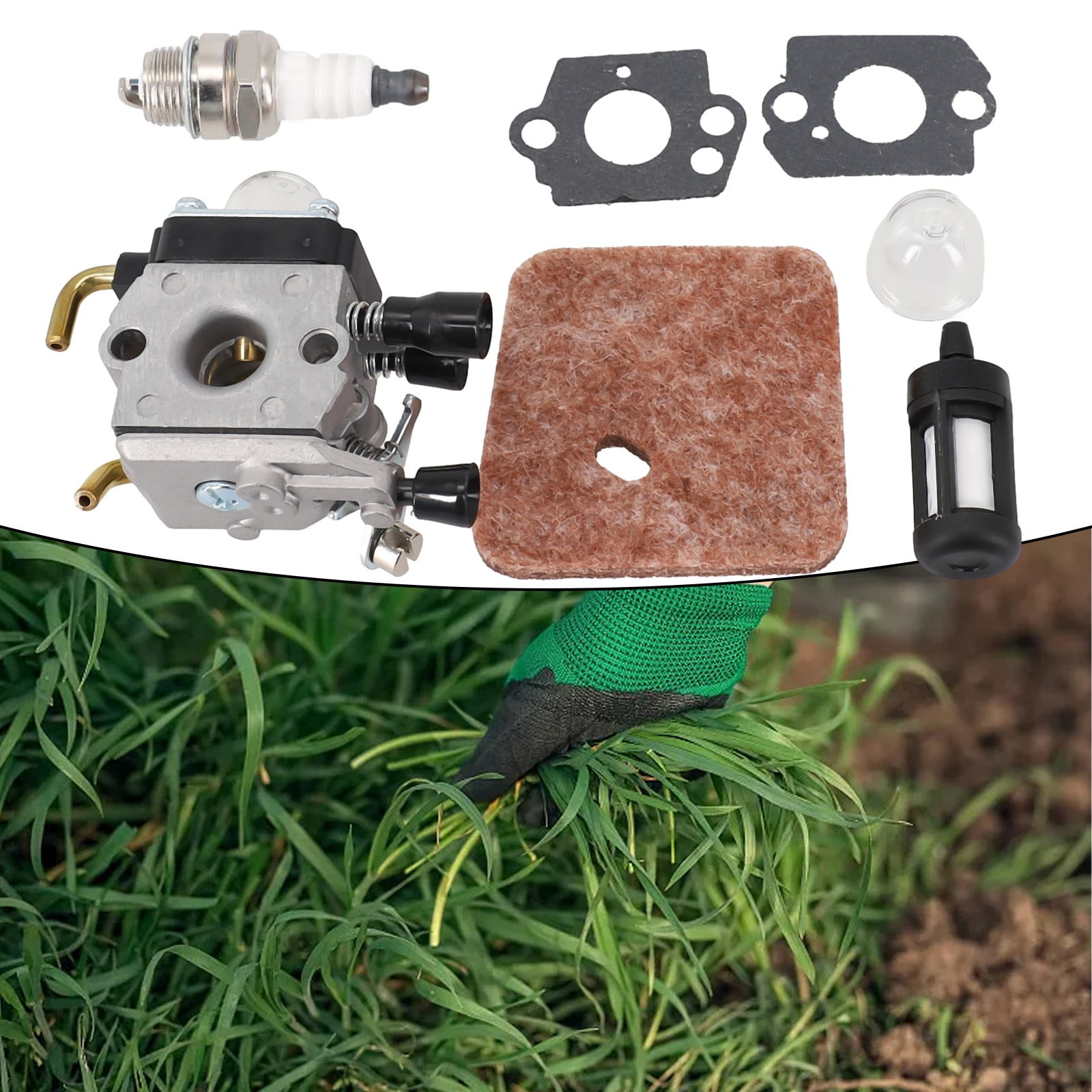 Wuweikeji String Trimmer Carburetor for STIHL HS45 FS38 FC55 FS310 ...