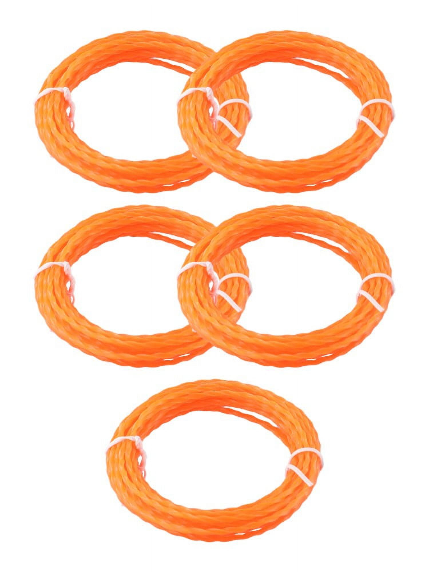 Wuweikeji Twisted Trimmer Line 10 pack for EGO 56V 15\" Trimmers, 0.095 ...