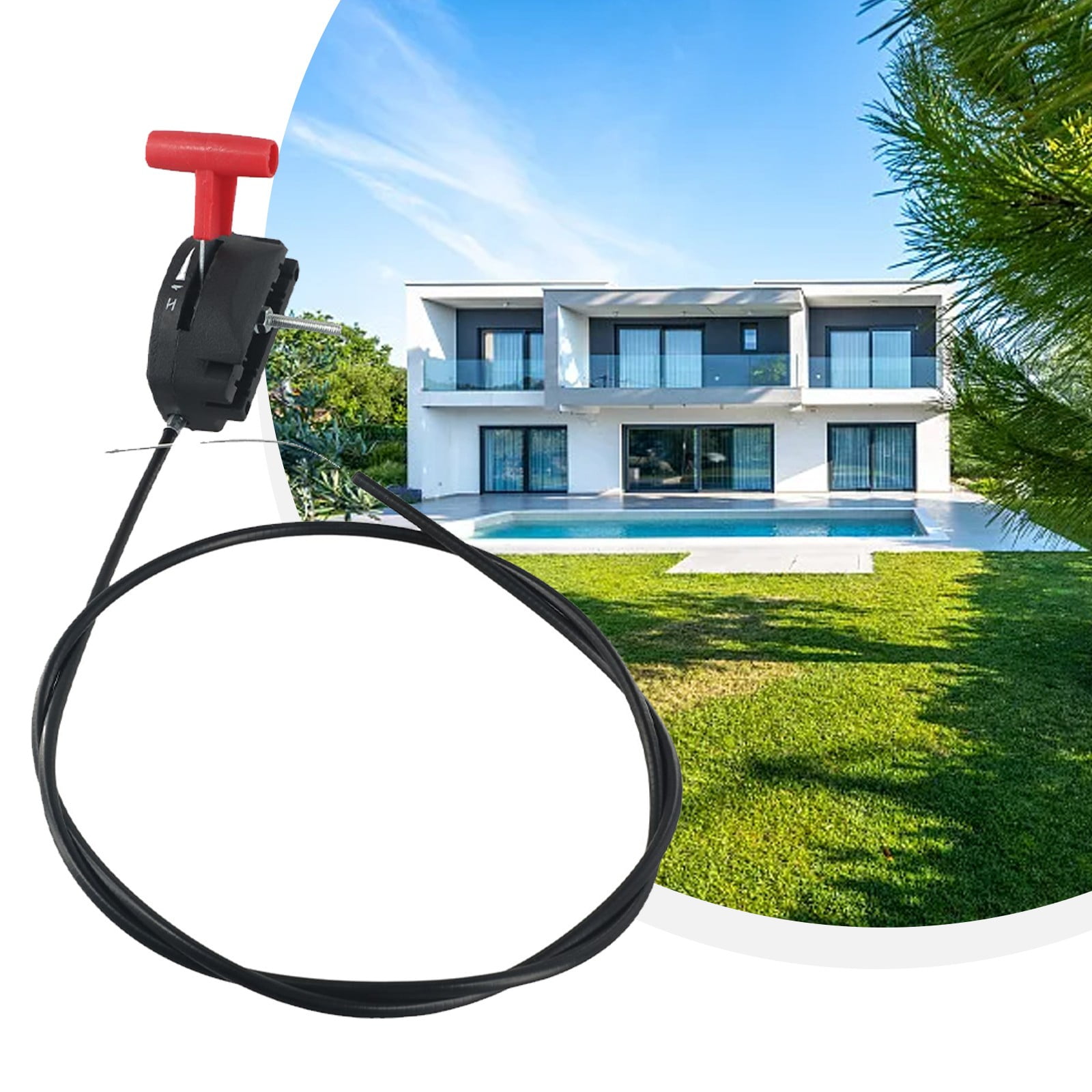 Wuweikeji throttle pull kit for commercial lawn mowers Motor tools ...