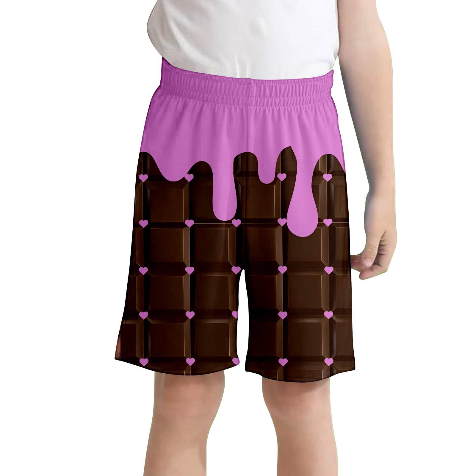 Wuxian Kids Shorts Ice Cream Boy Swim Trunks Waffle Or Cone Quick Dry ...