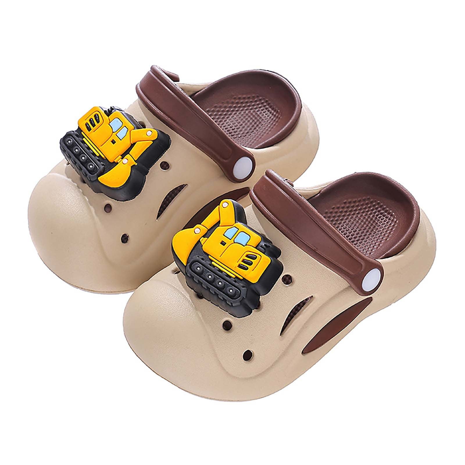 Wuxian Kids Slippers Clogs Cute Cartoon Garden Water Clogs Little Kid ...