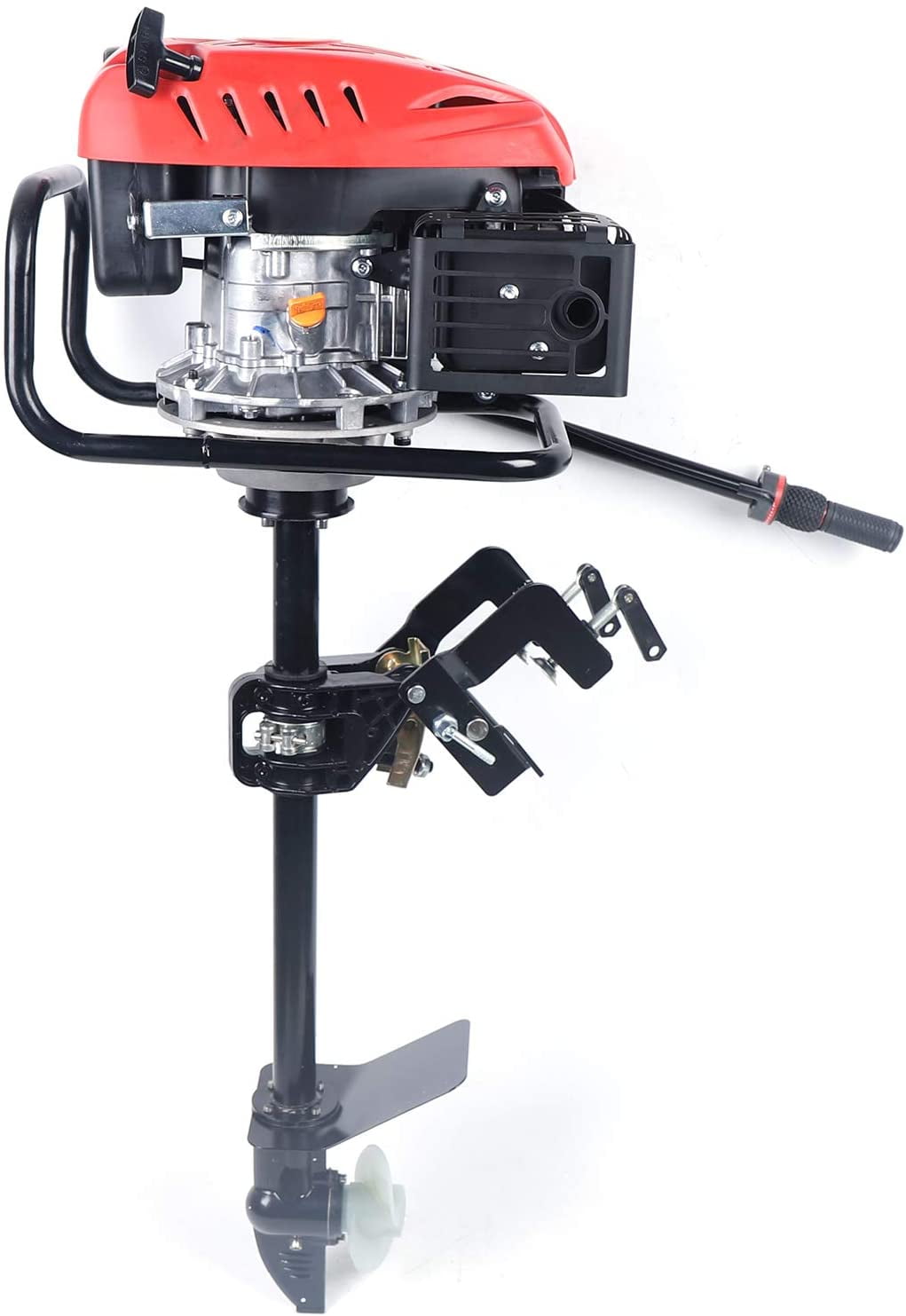 Wuzstar 3.2KW 4 Stroke Outboard Motor Heavy Duty Boat Engine with Air ...