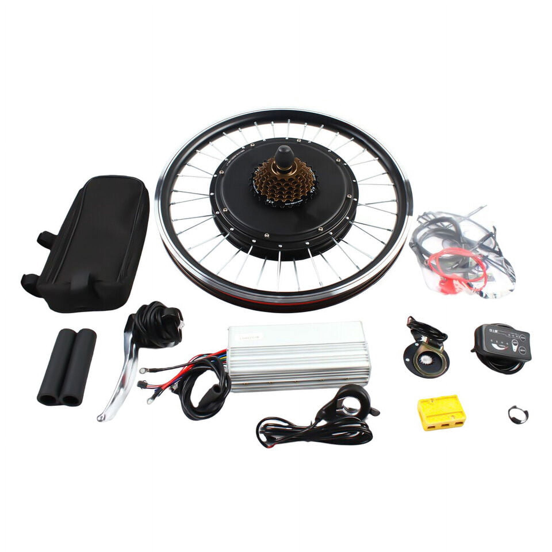 Wuzstar 48V 1000W E-Bike Conversion Kit 20" Rear Wheel Electric Bicycle ...