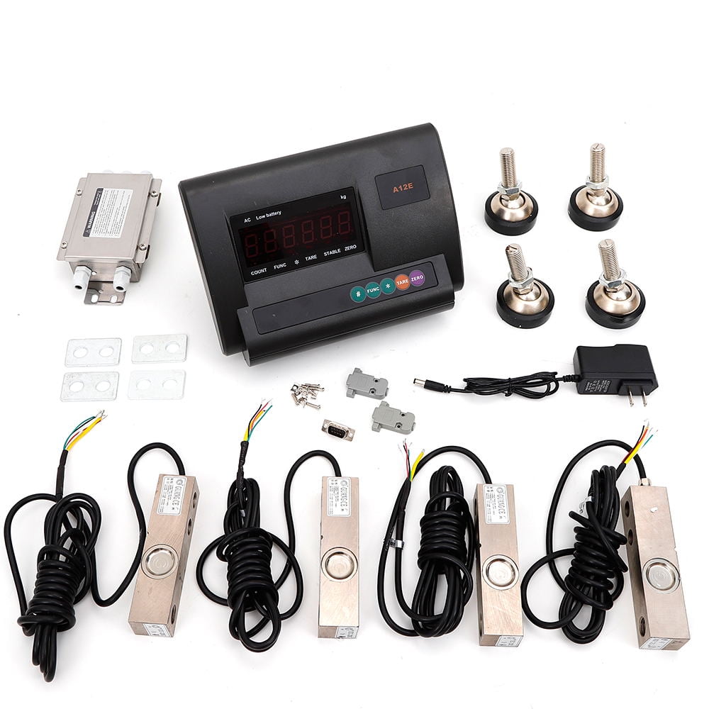 Wuzstar 5000 Lbs Livestock Load Cell Scale Kit Alloy Steel High ...