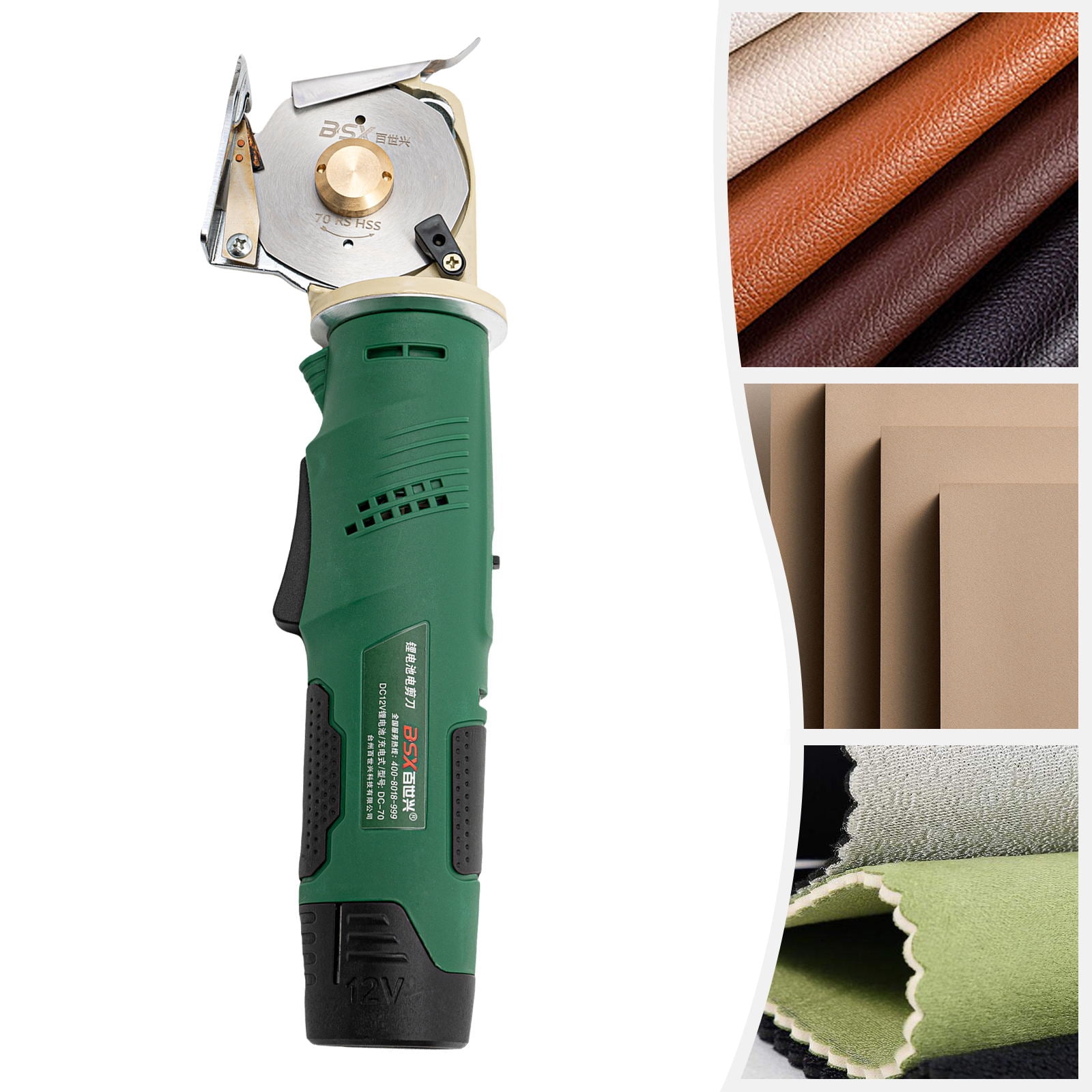 Wuzstar Electric Fabric Cutter Electric Multi-layer Fabric Scissors for ...