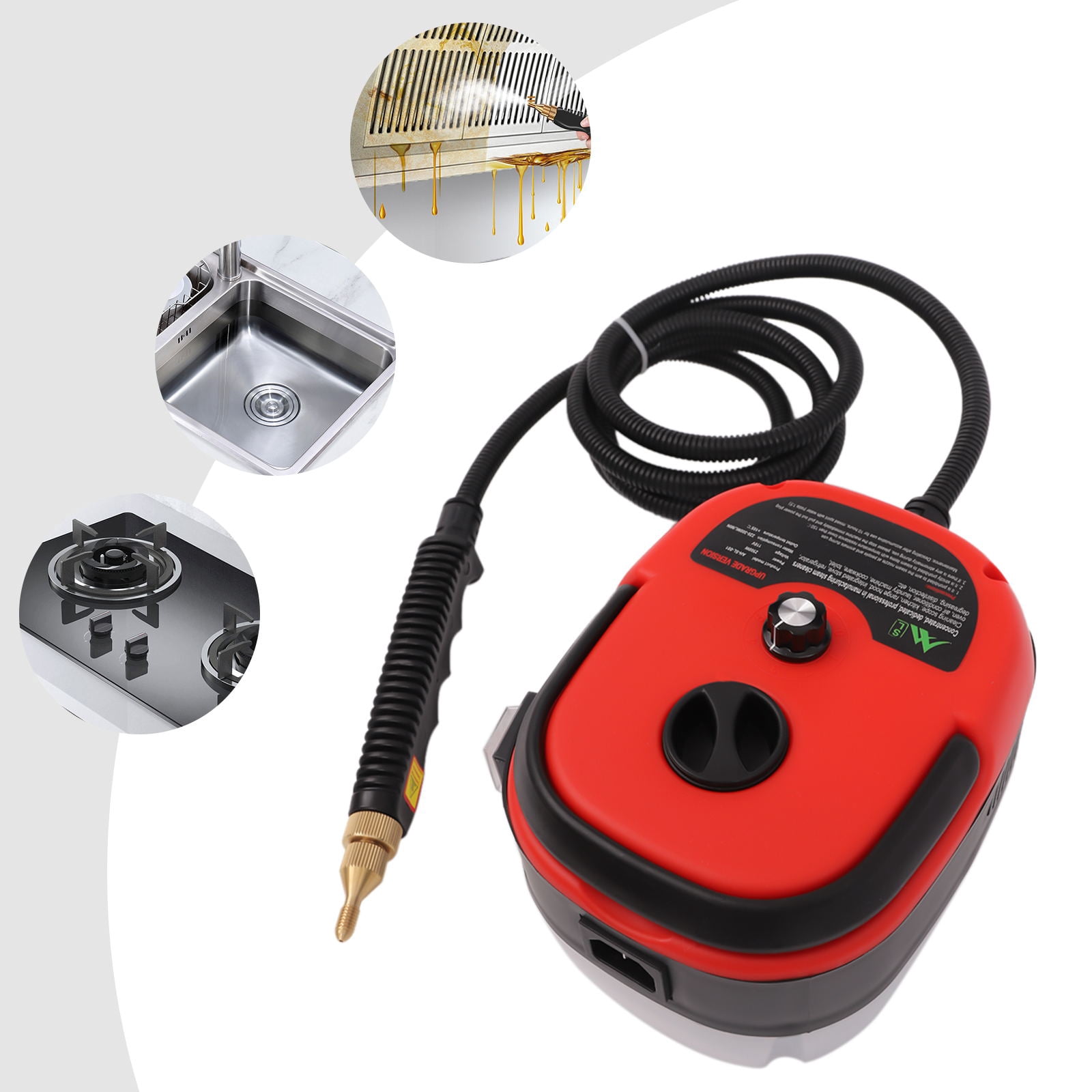 Wuzstar Handheld Pressure Steam Cleaner Portable Disinfection Cleaning ...