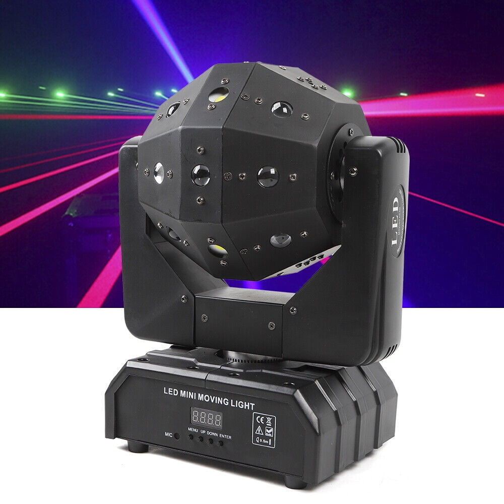Wuzstar LED Moving Head Light 120W 4in1 RGBW Stage Lighting DMX Beam ...