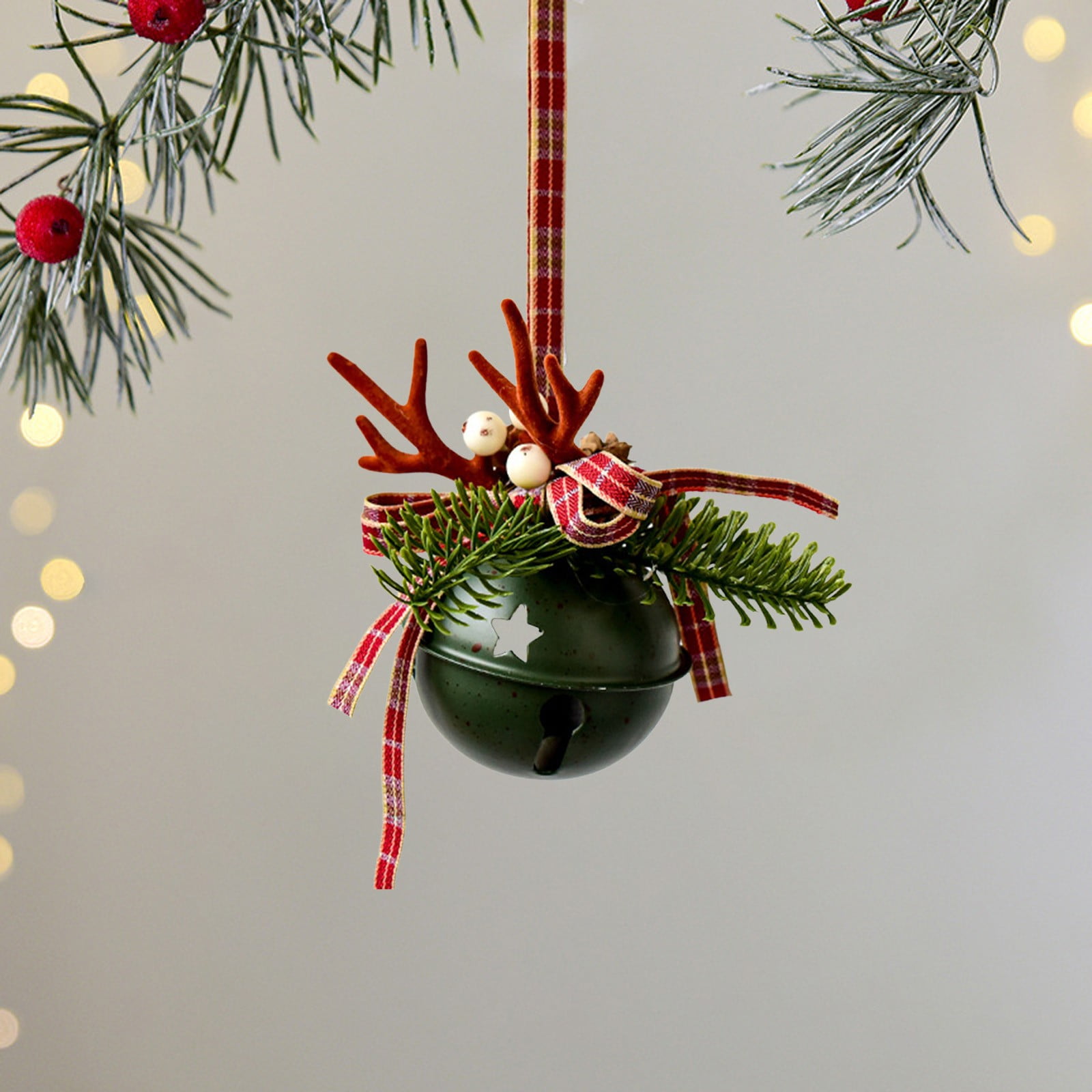 Wuztai Balck And Friday Deals Brass Bells Hanging (Green), Christmas ...