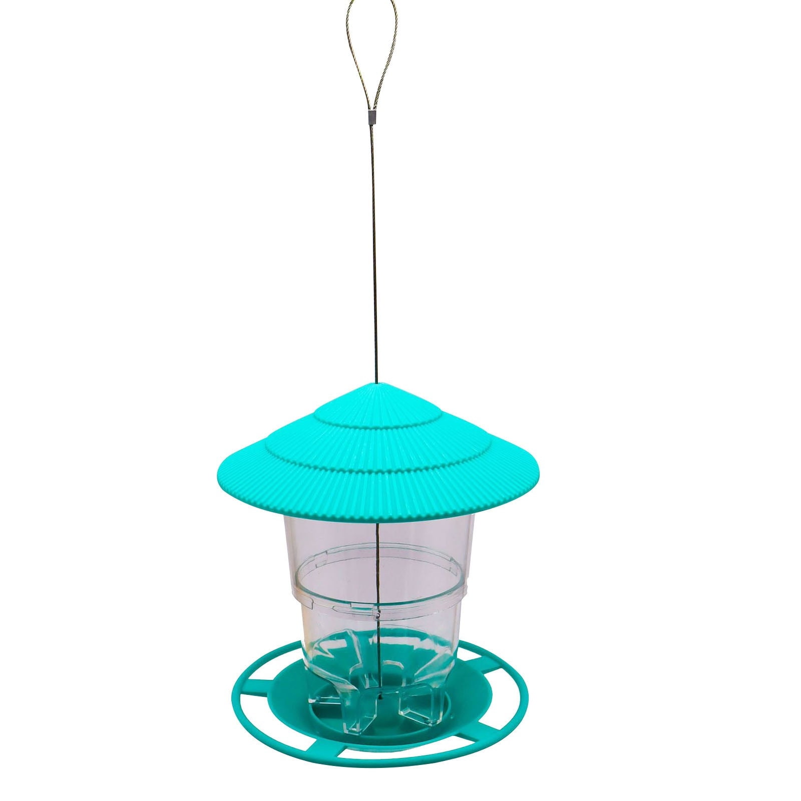 Wuztai Bird Feeder, Outdoor Garden Hanging Bird Feeder Retractable ...