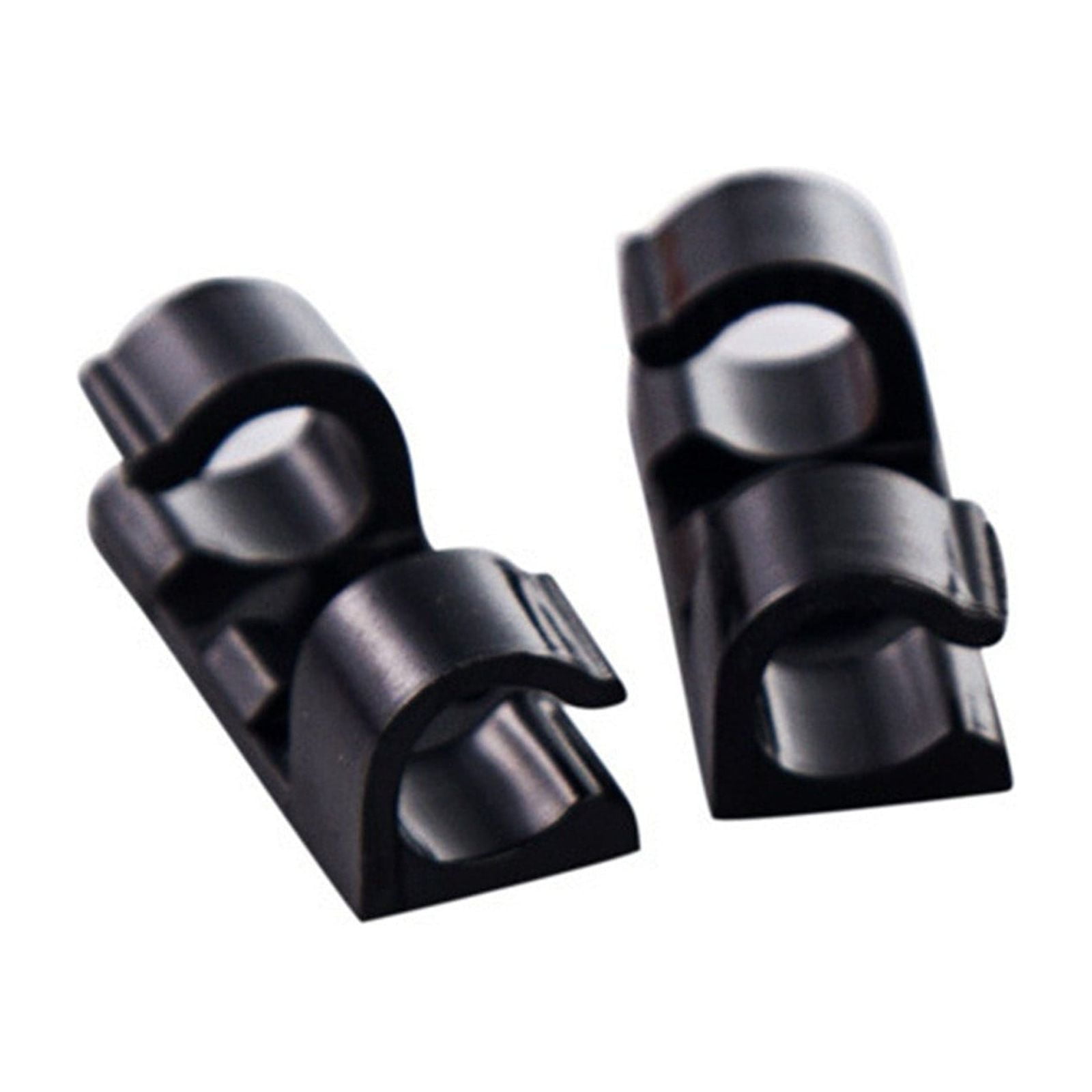 Wuztai Cable Wall Clip (Black), Clamps 20pcs Self-Adhesive Cable Clips ...