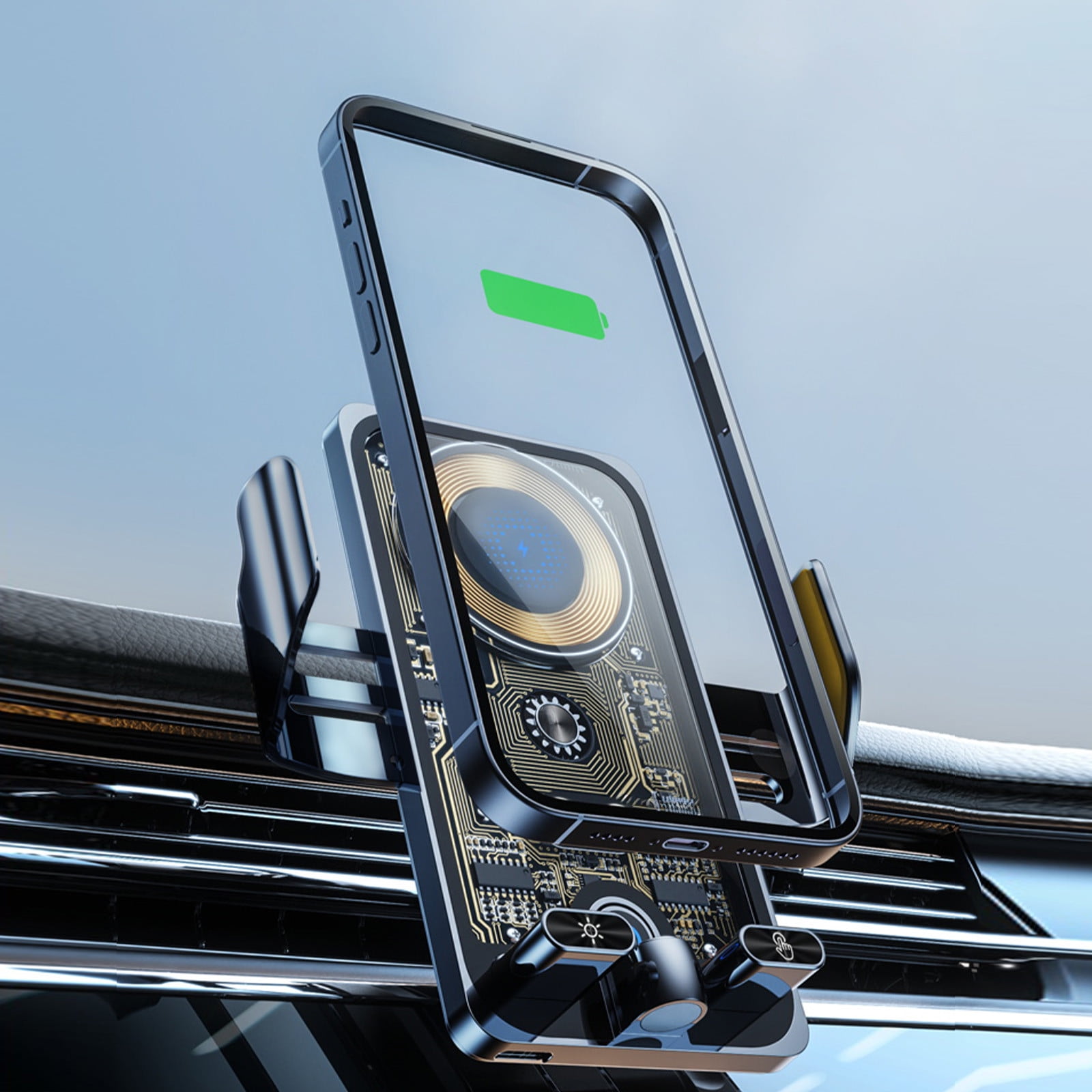 Wuztai Charging Station (Black), Desk Accessories 66W Fast Charging ...