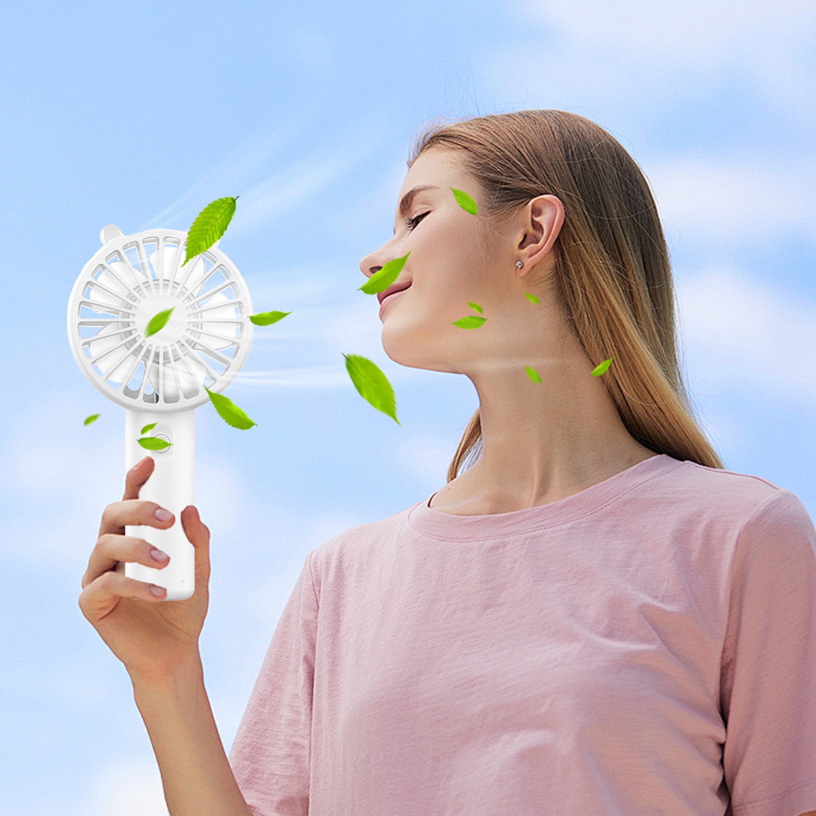 Wuztai Handheld Small Fan, Portable Mini Pocket Fan, Mini and ...