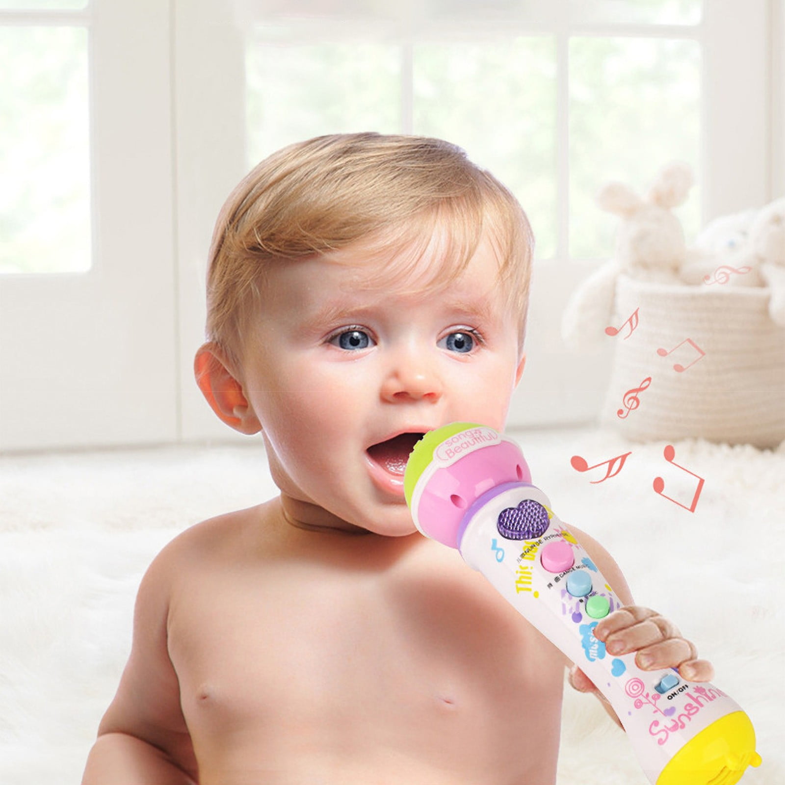 Wuztai Toys, Children's Multifunctional Microphone Children's Song ...