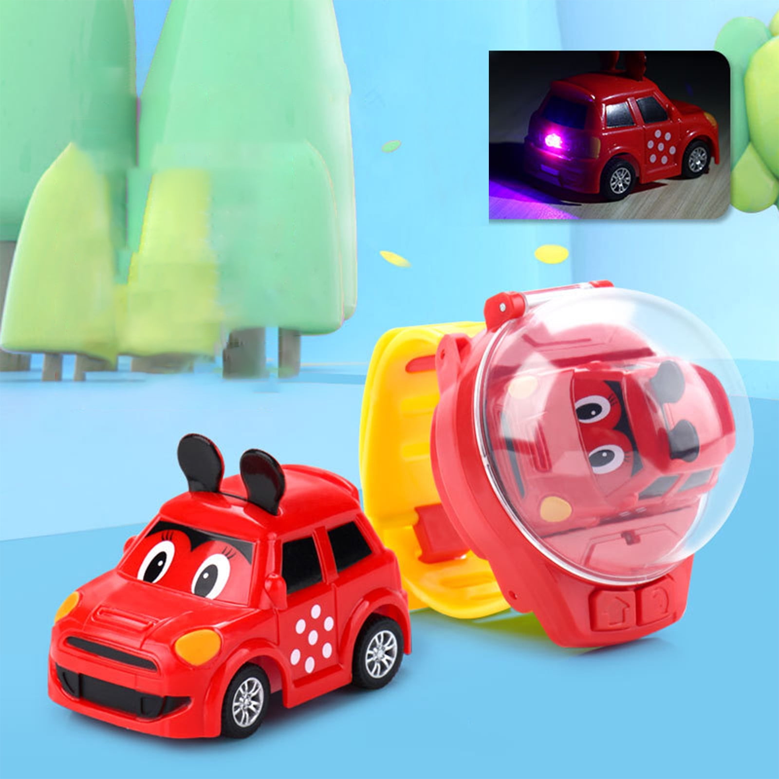 Wuztai Toys, Electric Kids Racer Boy Remote Control Car Car Watch Toys ...