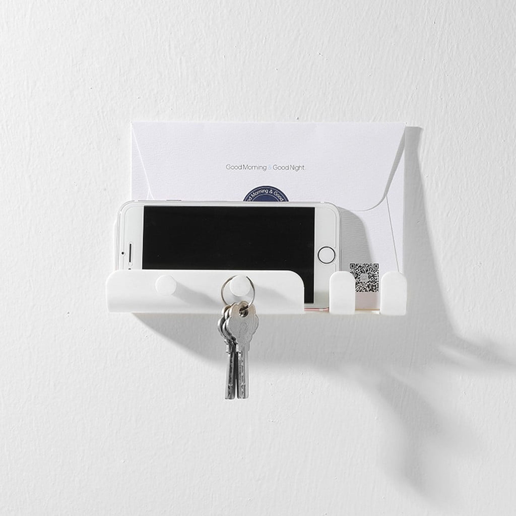 Wuztai Wreath Hangers For Front Door (White), Command Hooks Wall ...