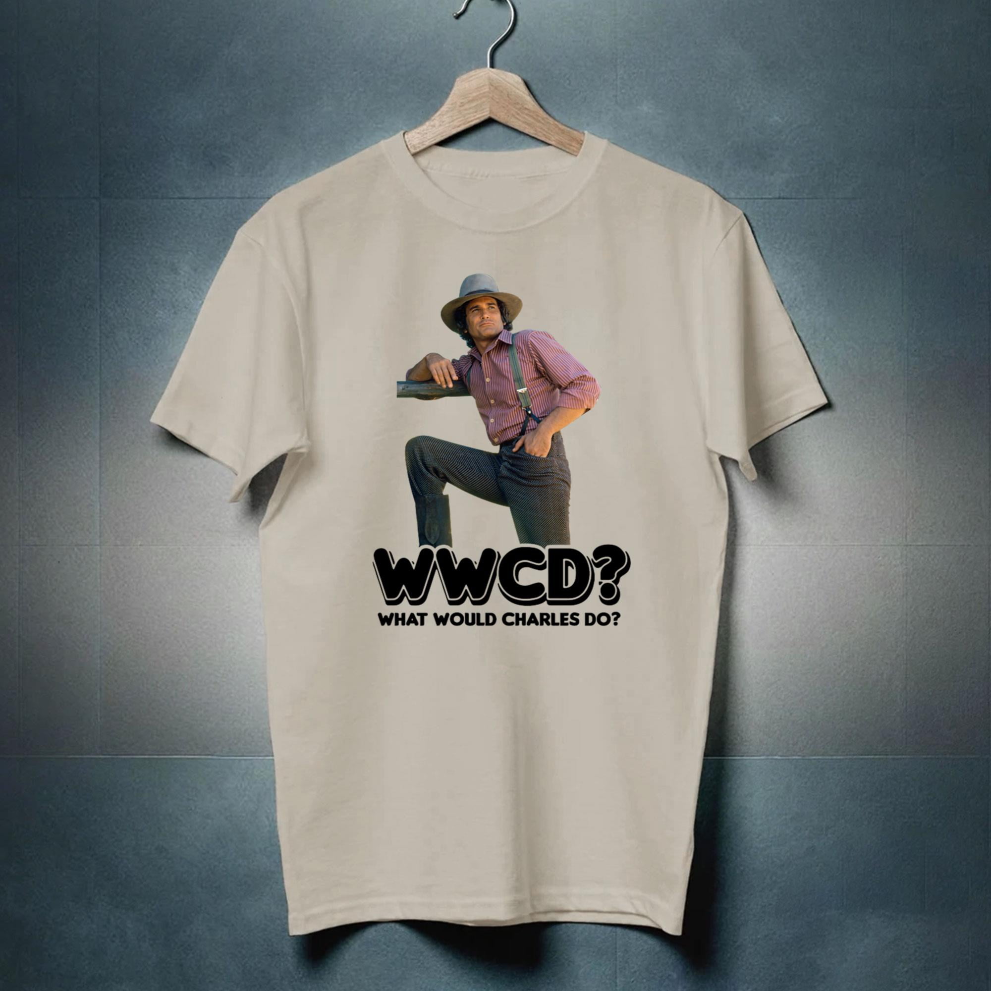 Wwcd What Would Charles Ingalls Do Little House On The Prairie T Shirt-TH48902 - Walmart.com