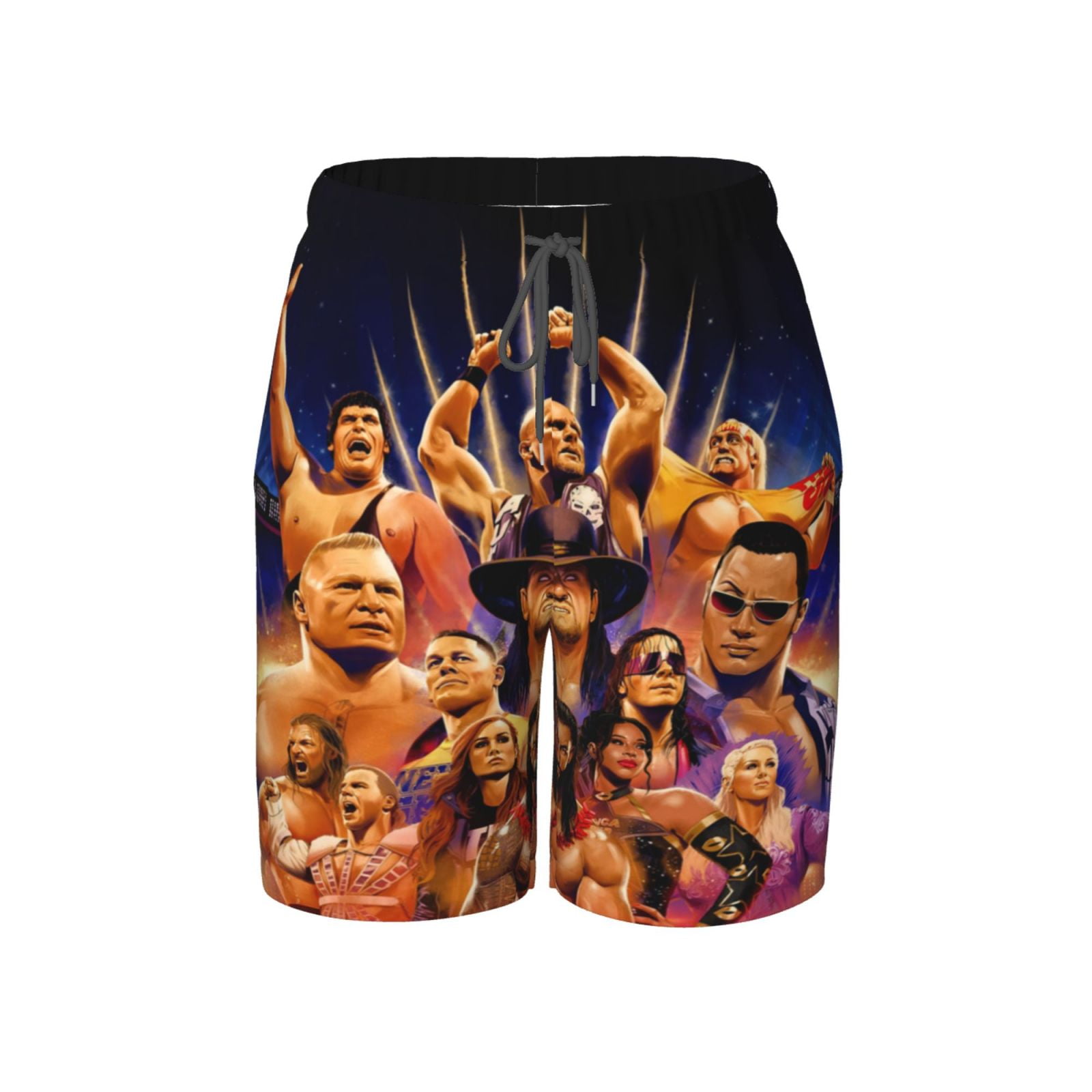 Wwe Boys Swim Trunks Quick Dry Boards Shorts For Kids Beach Swim Shorts ...