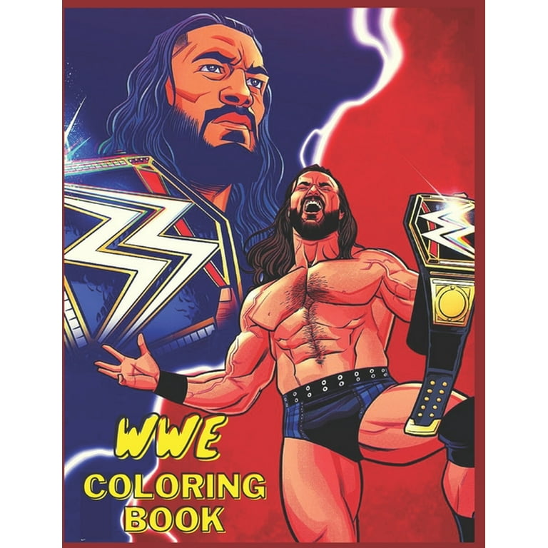 wwe coloring pages of roman reigns