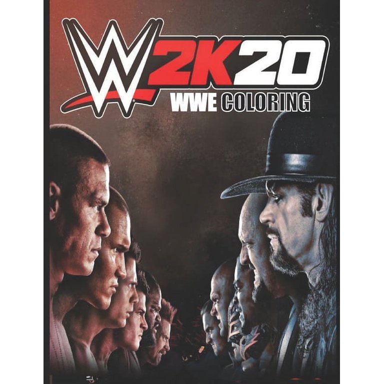 all wwe coloring pages